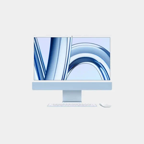 Buy Apple imac in Qatar 24 Inch M3 chip 8GB 512GB MQRR3 - Blue ...