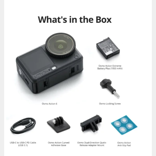 Buy DJI Osmo Action 6 Adventure Combo Price in qatar – iConnect Qatar