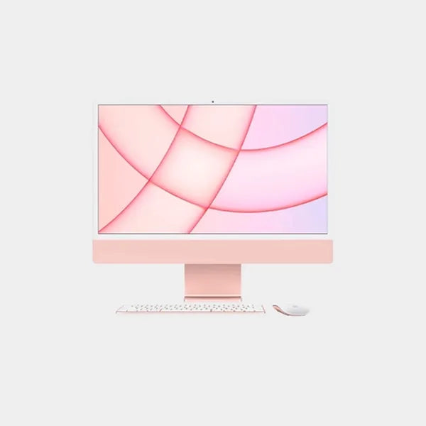 Buy Apple imac in Qatar 24 Inch M1 Chip 8GB 512GB MGPM3 - Pink ...